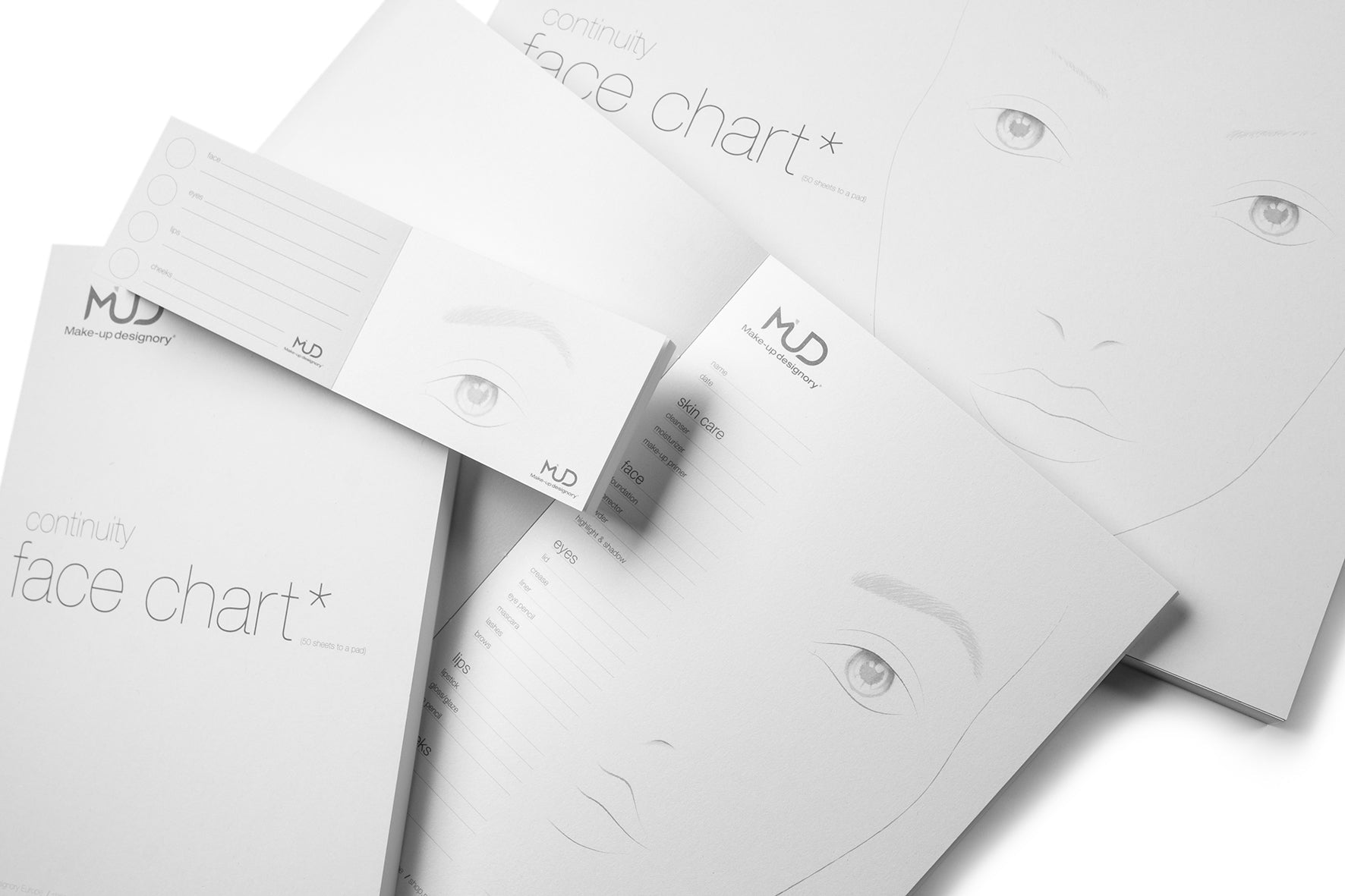 Face Charts – Make-up Designory