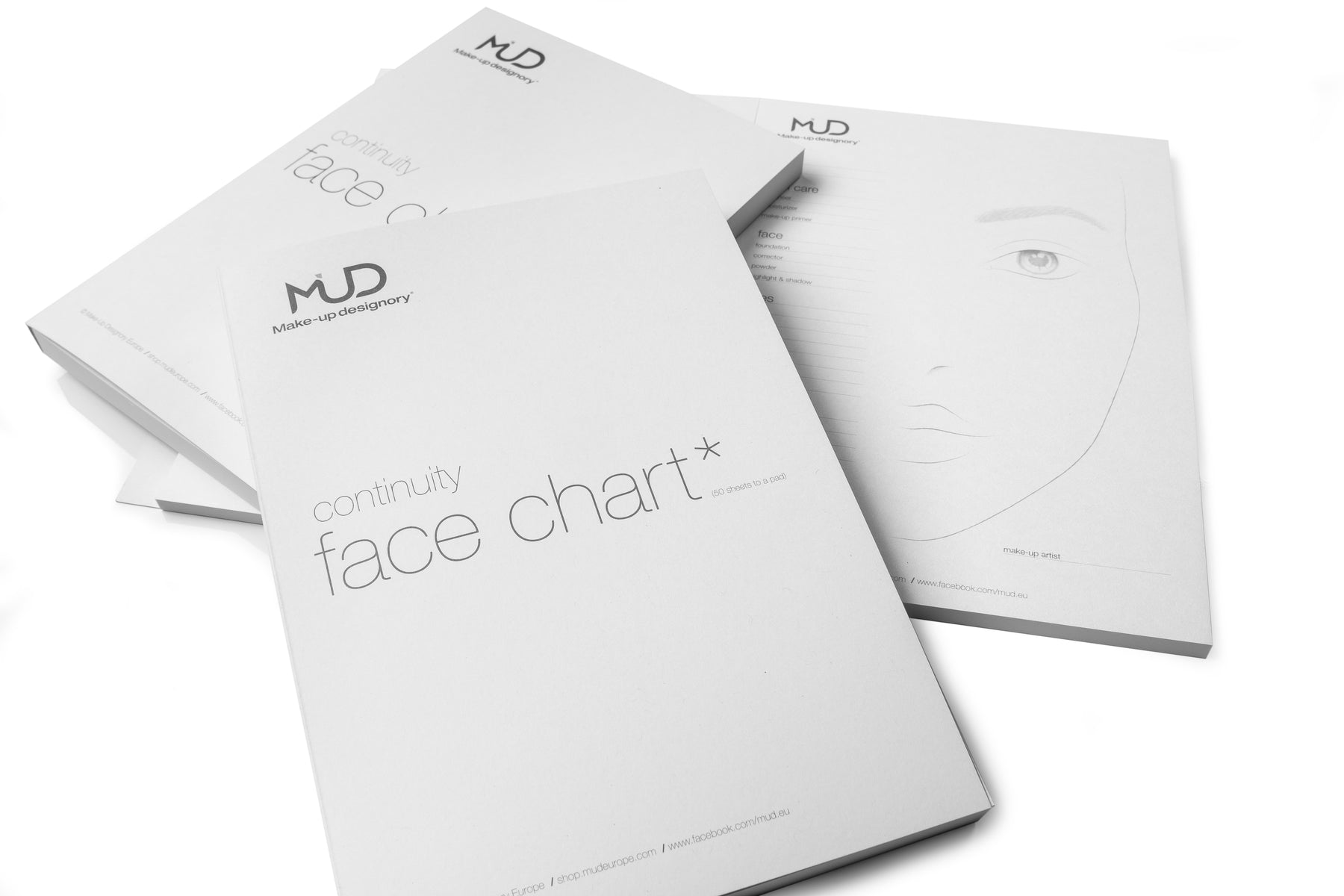 Continuity Face Chart - Medium – Make-up Designory